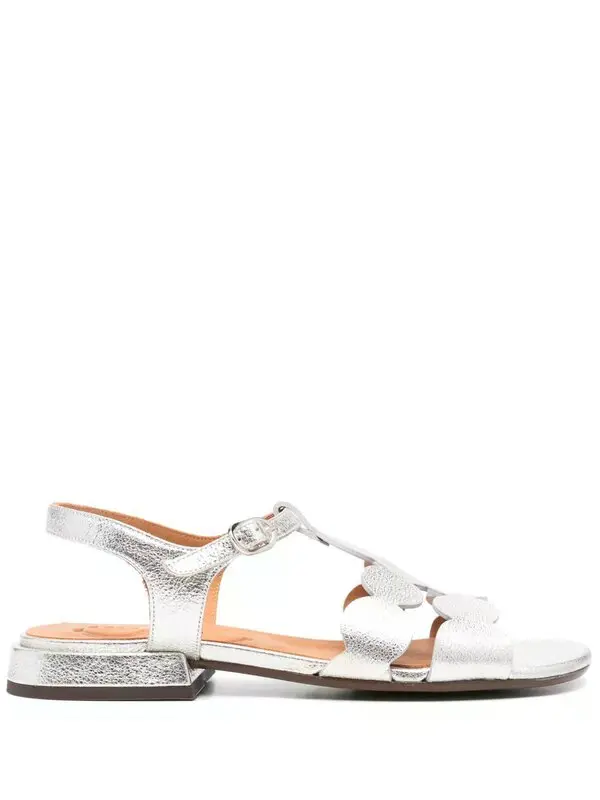 Chie Mihara Toika Sandals - Silver