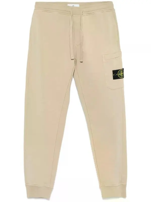 Stone Island Compass-badge Sweatpants - Neutrals