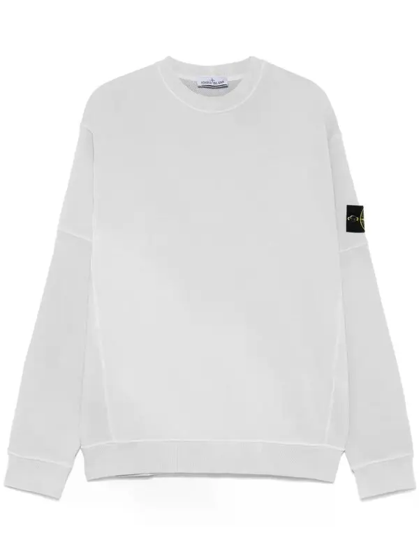Stone Island Compass-badge Sweatshirt - Grey