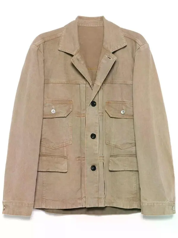 Sacai Denim Trucker Jacket - Neutrals