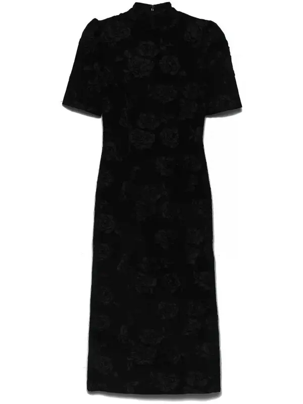 Remain Birger Christensen Jacquard Midi Dress