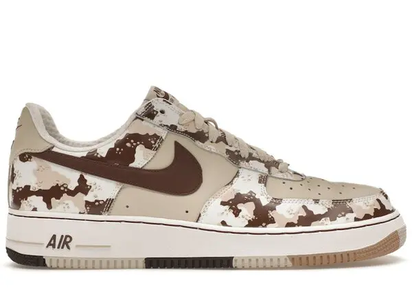 Nike Air Force 1 Low Desert Chip Camo Sneakers