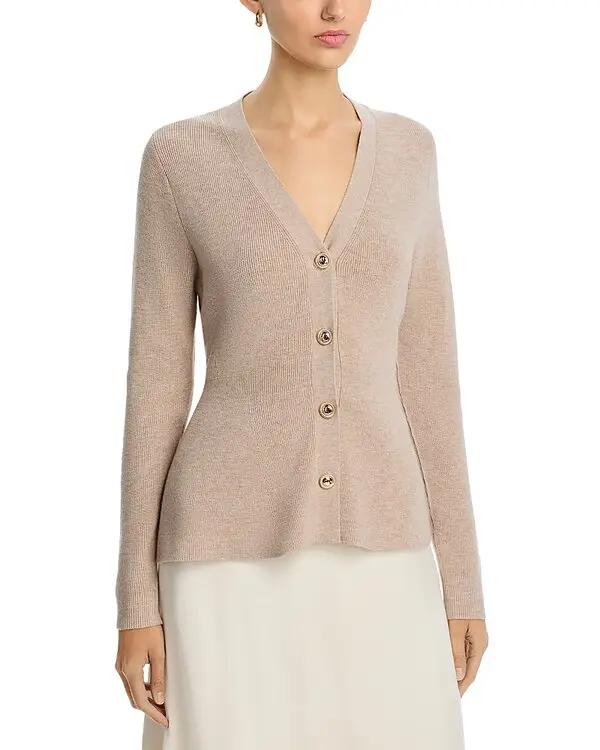 SIONI Peplum Hem Cardigan