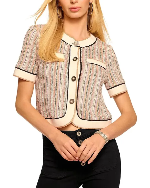 Ramy Brook Sterling Sequined Jacket