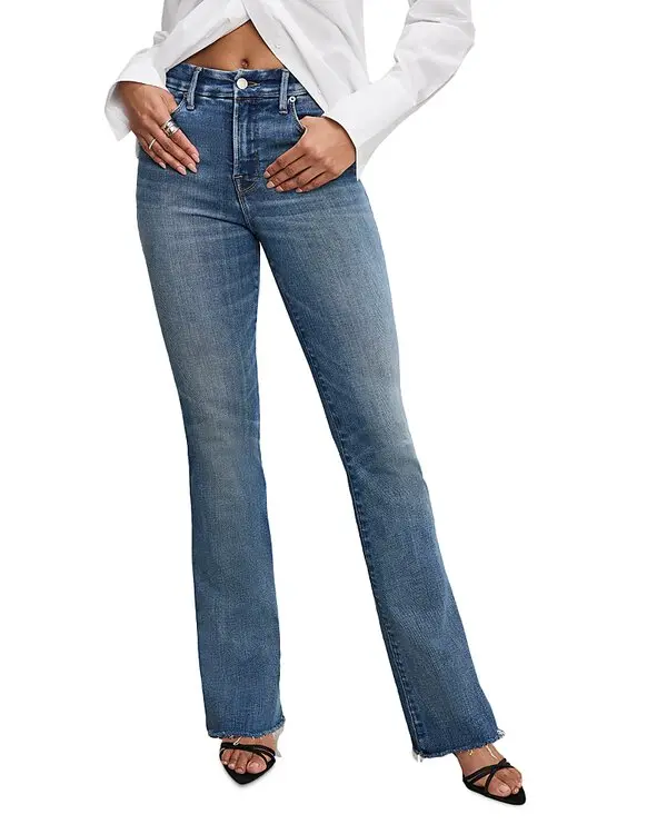 Good American High-rise Bootcut Jeans