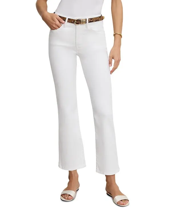 Good American Good Legs Cropped Mini Bootcut Jeans