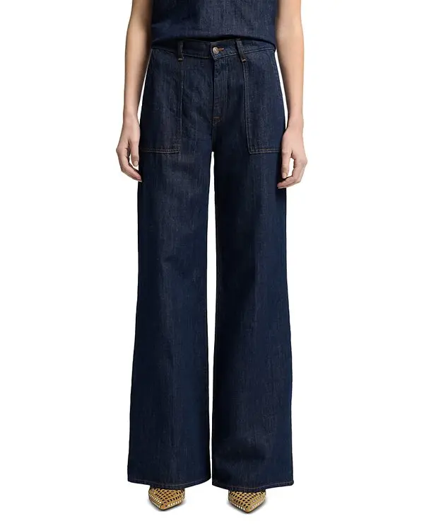 7 For All Mankind High-rise Wide Leg Jeans