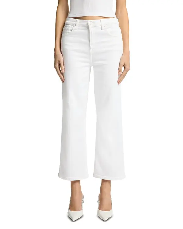 7 For All Mankind Cropped Alexa High-rise Jeans
