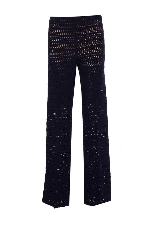 TWINSET Knitted Flared Trousers