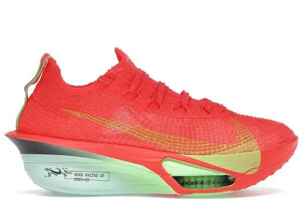 Nike Air Zoom Alphafly Next% 3 Sneakers - Bright Crimson/lime Blast/mint Foam