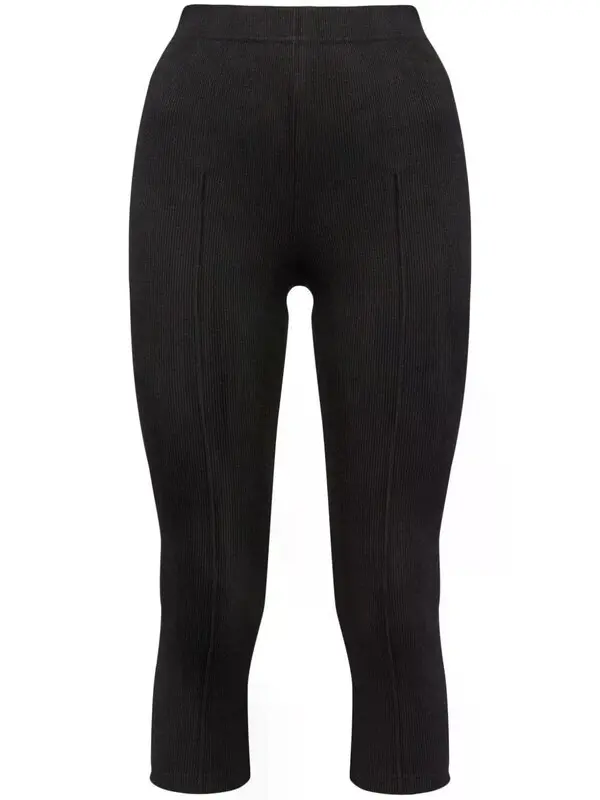Sleeper Cropped Leggings - Black