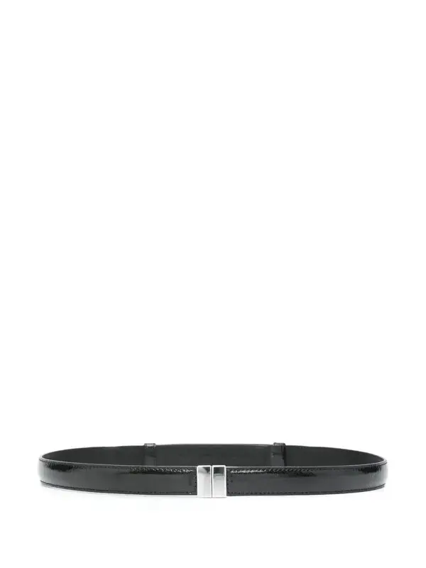 TOTÊME Leather Belt - Black