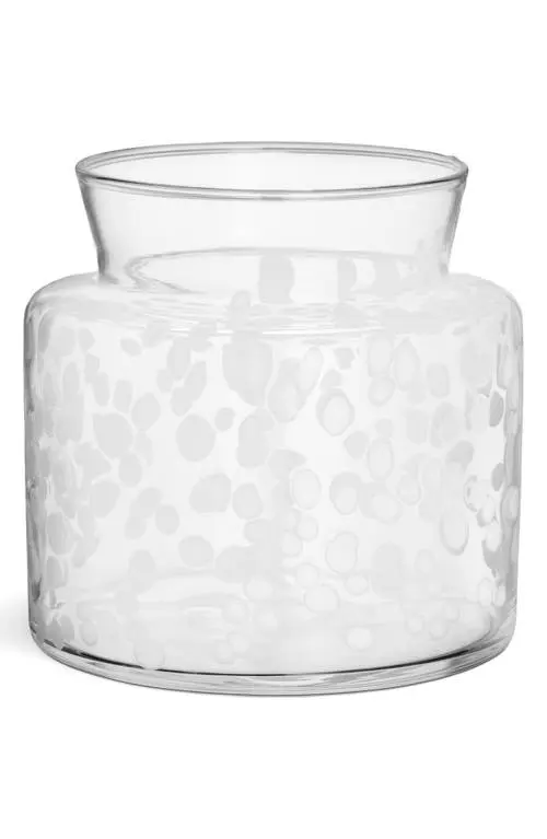 KOSTA BODA Meadow Winter Wide Vase - Multi