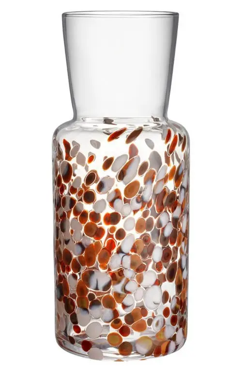 KOSTA BODA Meadow Fall Tall Vase - Red Multi
