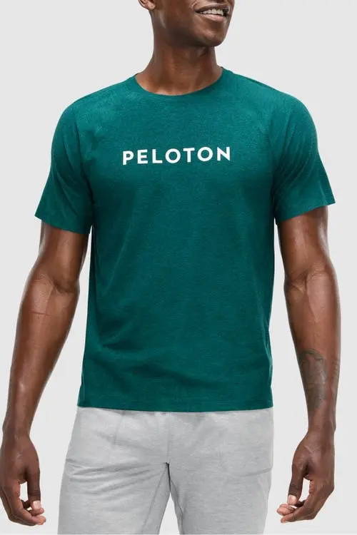 PELOTON Dreamblend Classic Short Sleeve T-shirt - Deep Forest