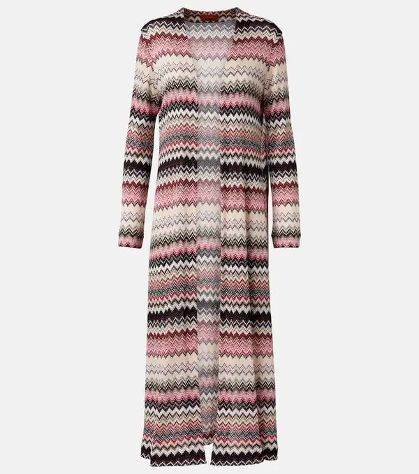 Missoni Zig Zag Lamé Cardigan - Multicoloured