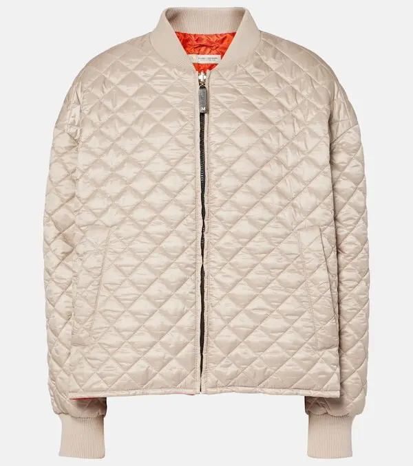 Max Mara Licia Quilted Jacket - Beige
