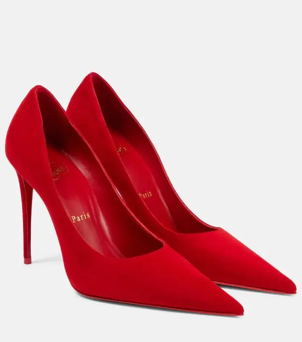 CHRISTIAN LOUBOUTIN Kate Max 100 Pumps - Red