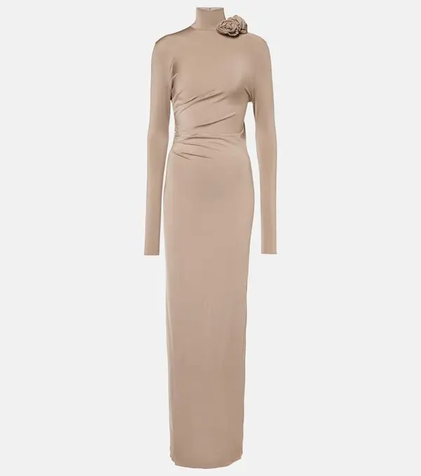 Magda Butrym Floral-appliqué Gown