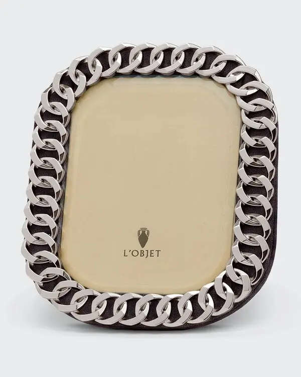 L'Objet Cuban Link P Frame 5x7