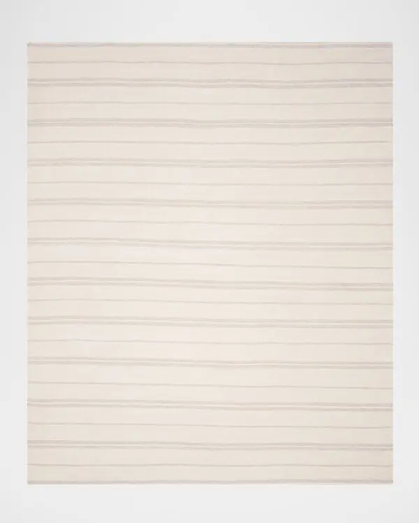Ralph Lauren Brett Stripe Flat-weave Rug, 10' X 14 - Dune