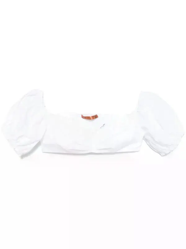 Ermanno Scervino Lace-detail Top
