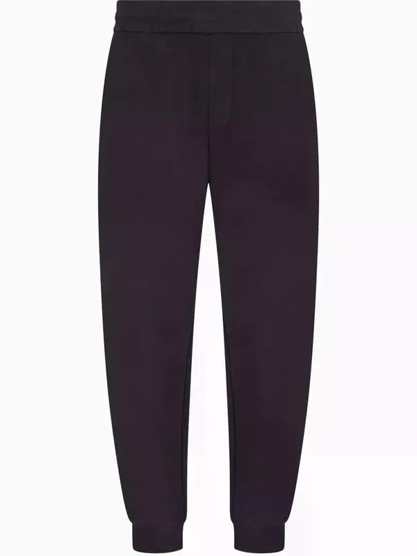 Armani Exchange Elastic-waist Cotton Track Pants