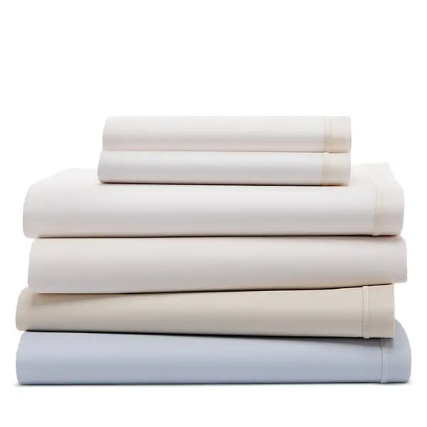 HUDSON PARK COLLECTION Italian Percale Queen Sheet Set Exclusive - Cloud