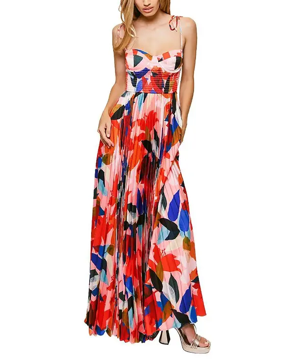 knee length dresses for ladies Plus Size One-Shoulder Pleated Maxi Dress