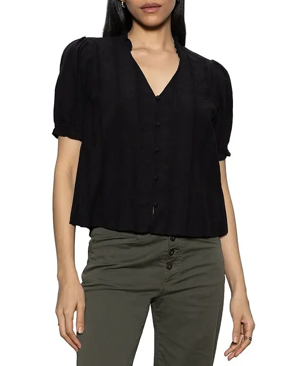 Sanctuary Fall Into You Blouse - Black