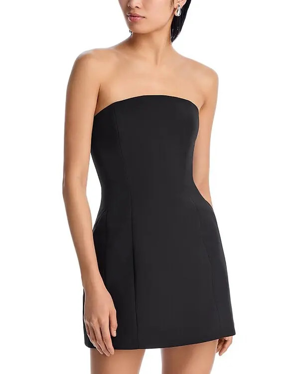 Bardot Karoline Hourglass Mini Dress - Black