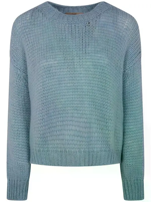 NUUR Alpaca-wool Sweater - Blue