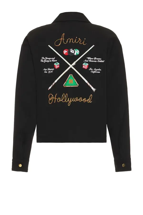 Amiri Pool Cue Blouson