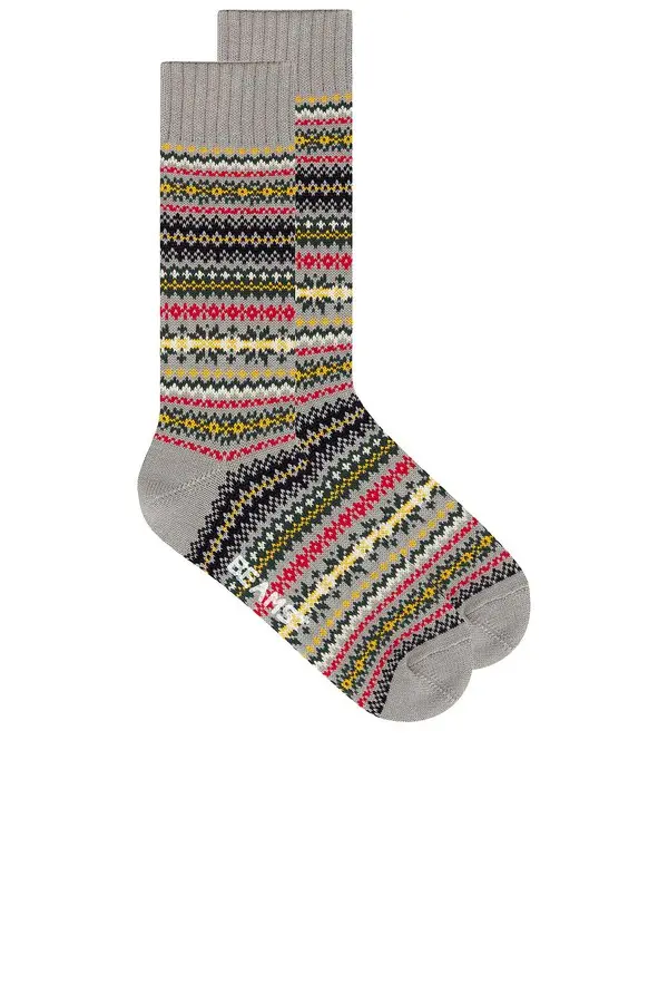 BEAMS Fair Isle Socks