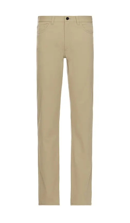 Theory Raffi Twill Pant In Tan - Bark