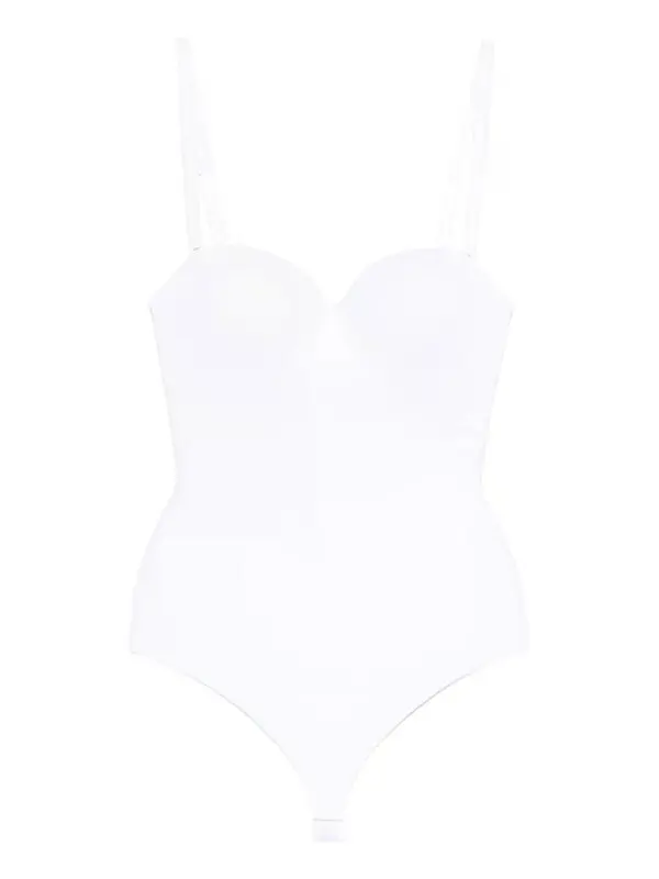 Wolford Mat De Luxe Forming Bodysuit - White