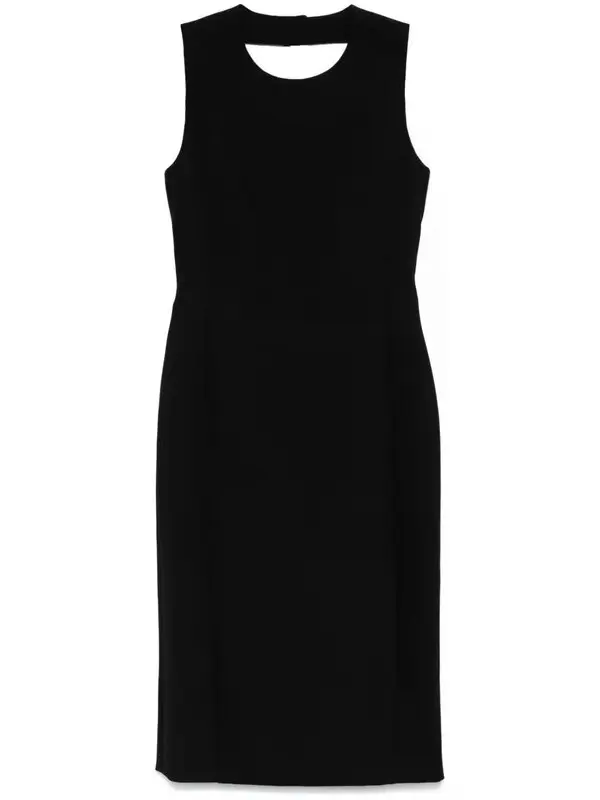 Moschino Open-back Midi Dress
