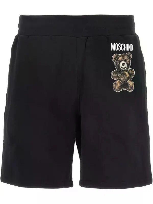 Moschino Teddy Logo Bermuda Shorts
