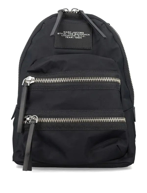 Marc Jacobs The Biker Nylon Medium Backpack - Black