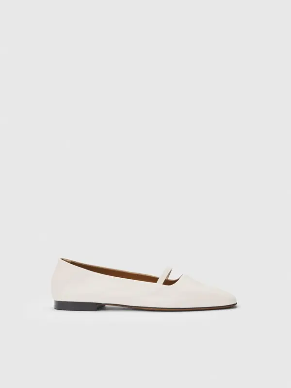 ATP ATELIER Loria Ballet Flats - Linen