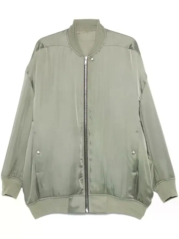 Rick Owens Jumbo Flight Bomber Jacket - Green