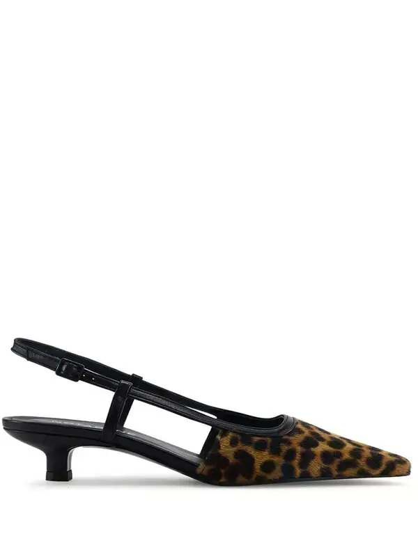 NOTABENE 35mm Elena Slingback Pumps - Black