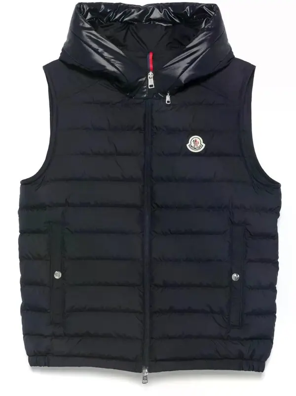 Moncler Bourget Gilet - Blue
