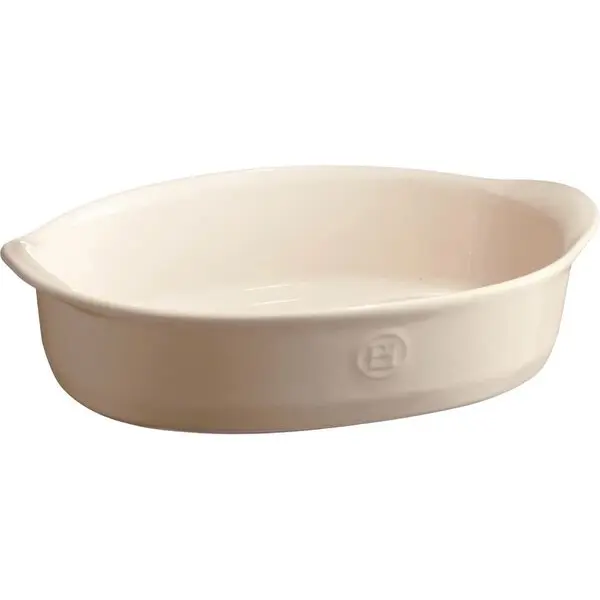 EMILE HENRY Ultime Small Oval Baking Dish - Clay