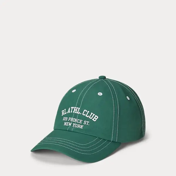Ralph Lauren Ripstop Ball Cap - Kelly Green
