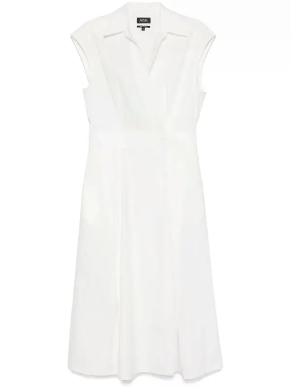 A.p.c. Athena Maxi Dress - White