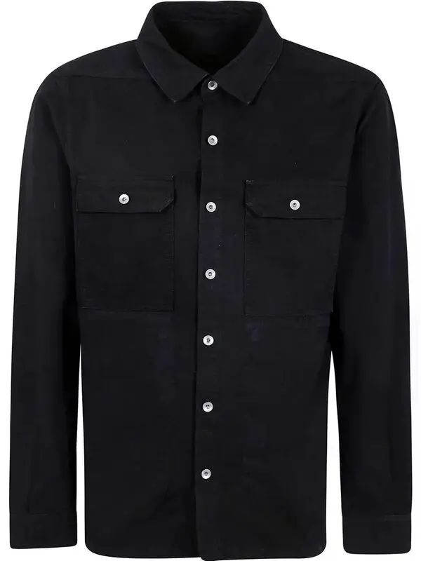 Rick Owens Organic Cotton Button-up Shirt