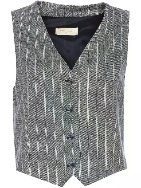 CIRCOLO 1901 Striped Vest