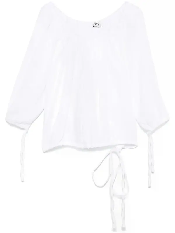 PNK Cotton Off-shoulder Blouse