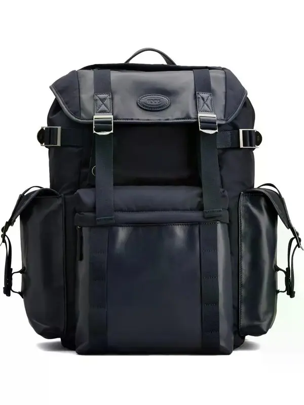 TOD'S Leather Backpack - Blue